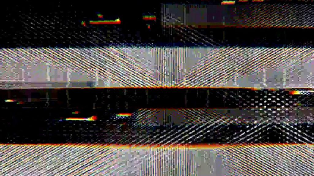 Digital Broken Screen - Defect Monitor - Overlay Effect Loop