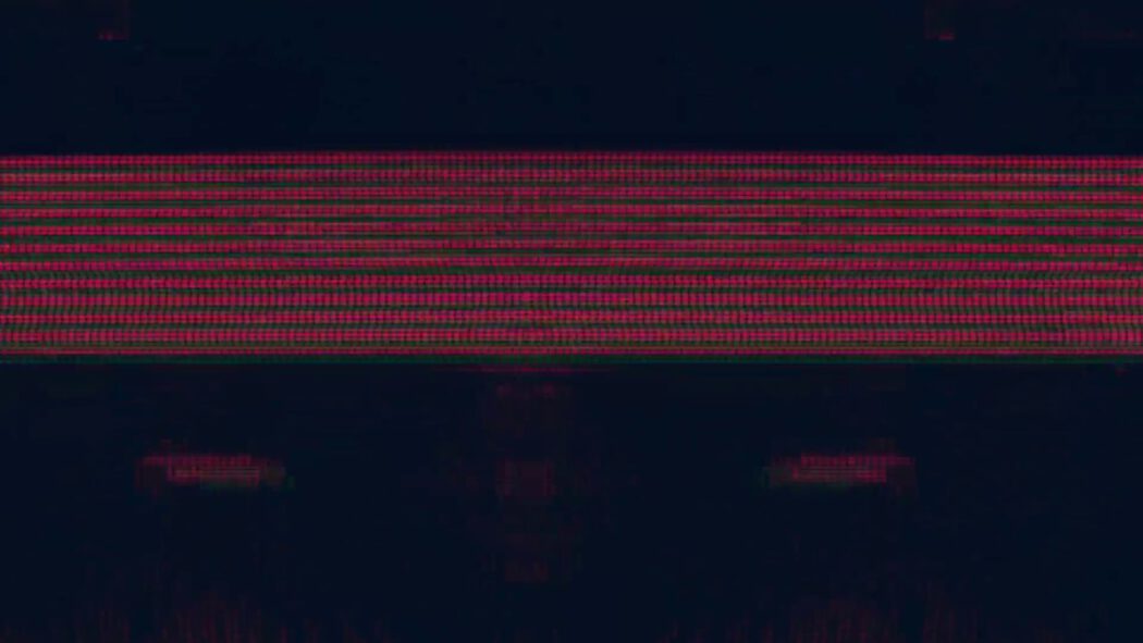 VHS Rewind Effect - TV Screen - Glitch Layer Loop