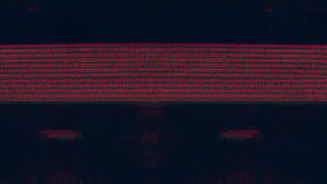 VHS Rewind Effect - TV Screen - Glitch Layer Loop