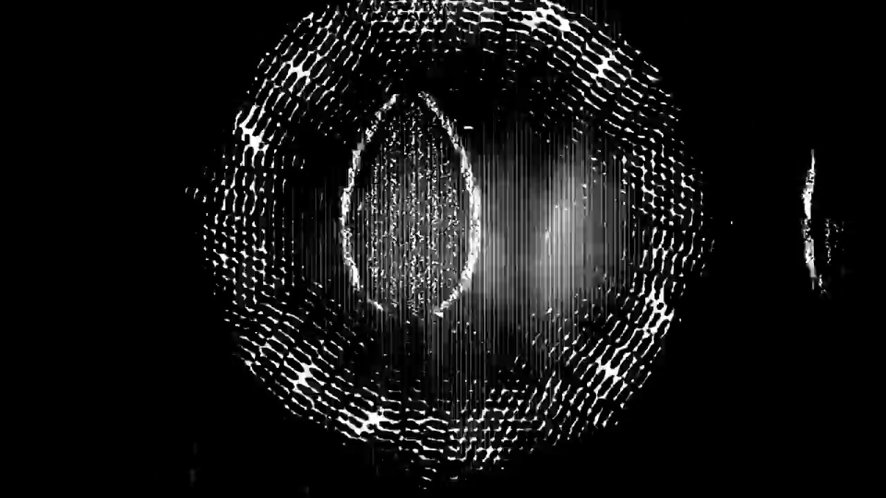 10 Minutes - Dark Static Glitch Circle — Free Stock Footage Archive