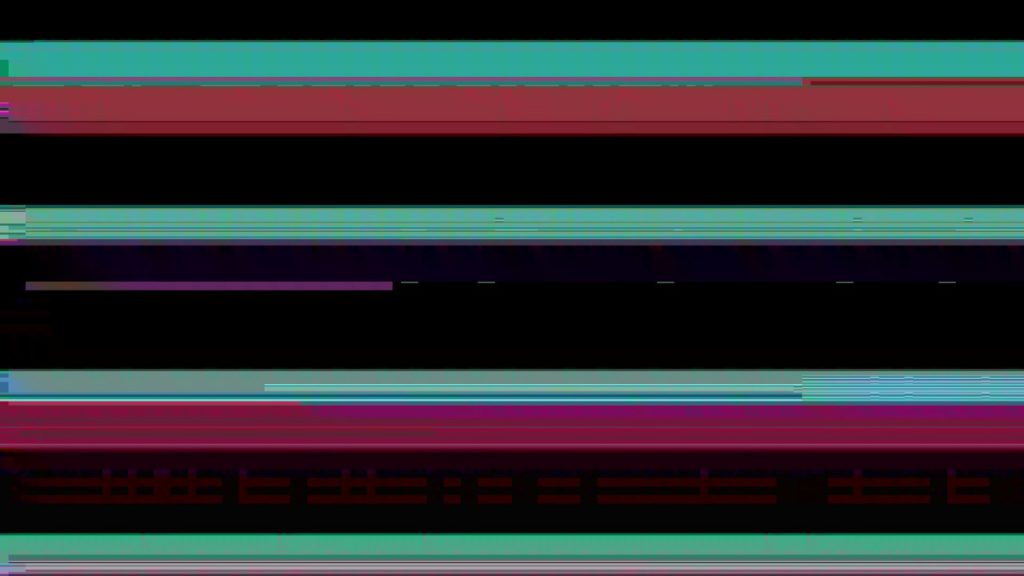 Glitch Sign / Icon - RGB Logo Loop Animation