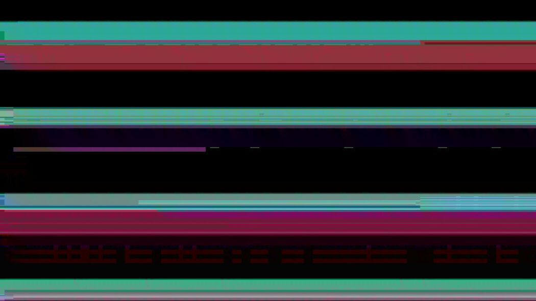 Glitch Sign / Icon - RGB Logo Loop Animation