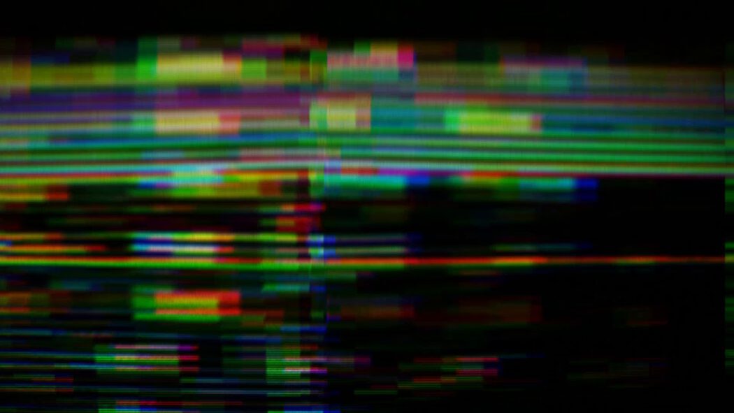 Glitching Screen Loop | Free Stock Footage Archive