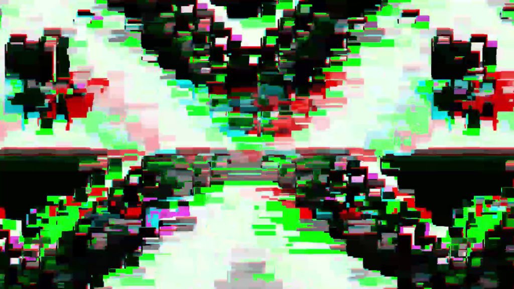 Warped Glitch Lines - Distortion Effect Loop Layer