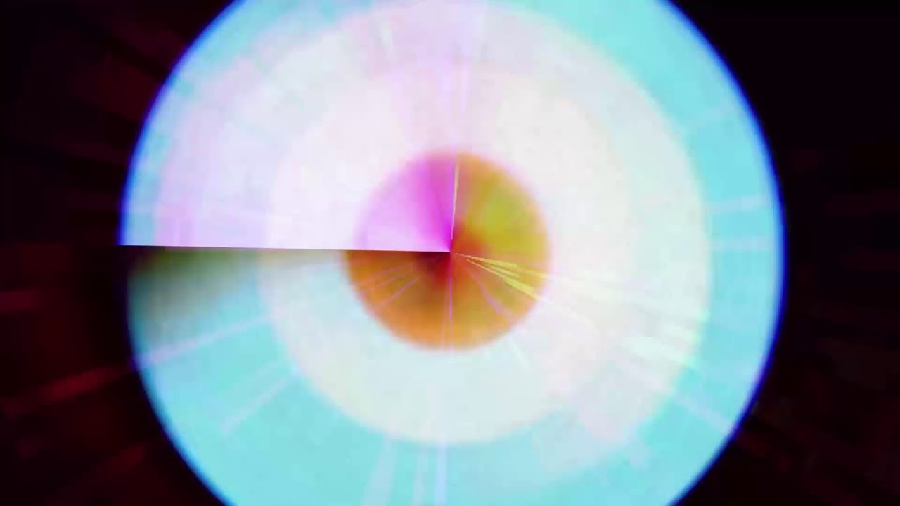 Abstract Circle Light Visual — Free Stock Footage Archive