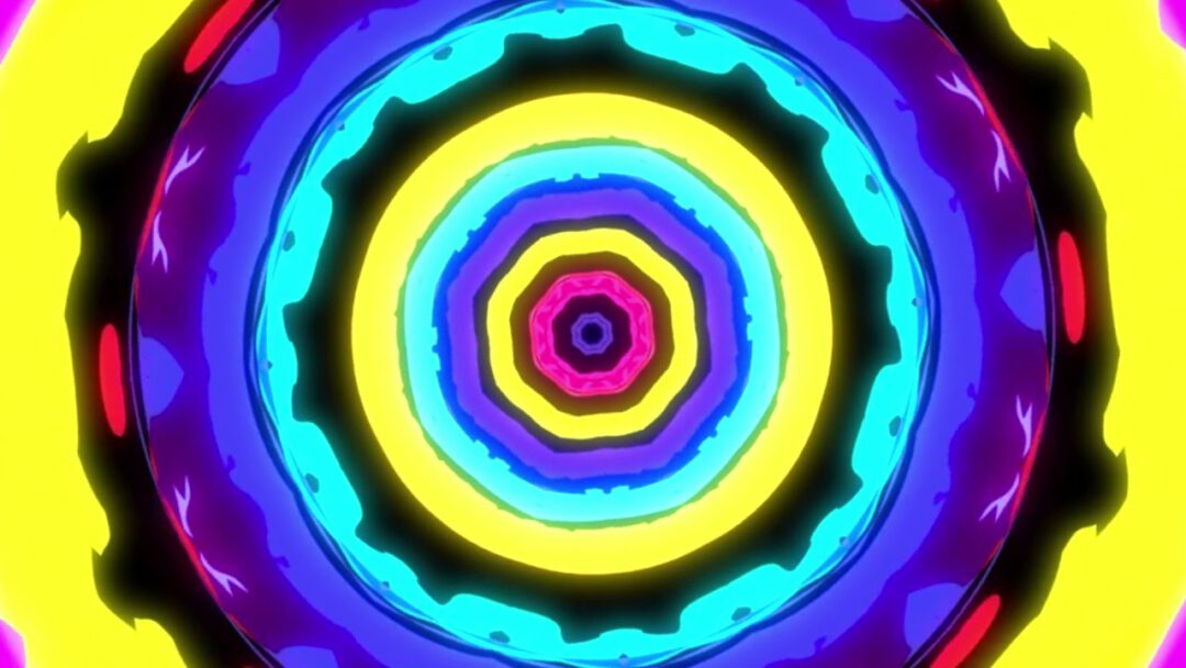 Liquid Particles Background Overlay Effect