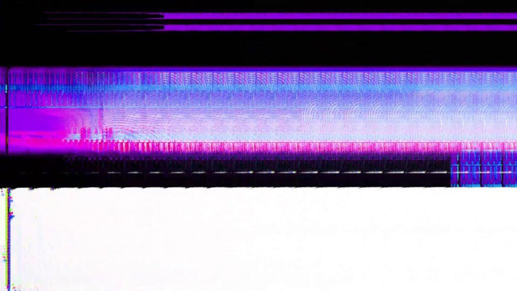 Glitched Monitor Screen Effect | Free Stock Footage Archive