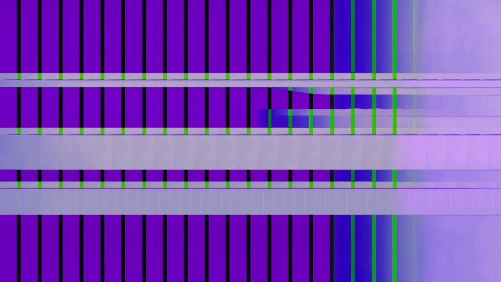 Glitch Frame Green Screen | Free Stock Footage Archive