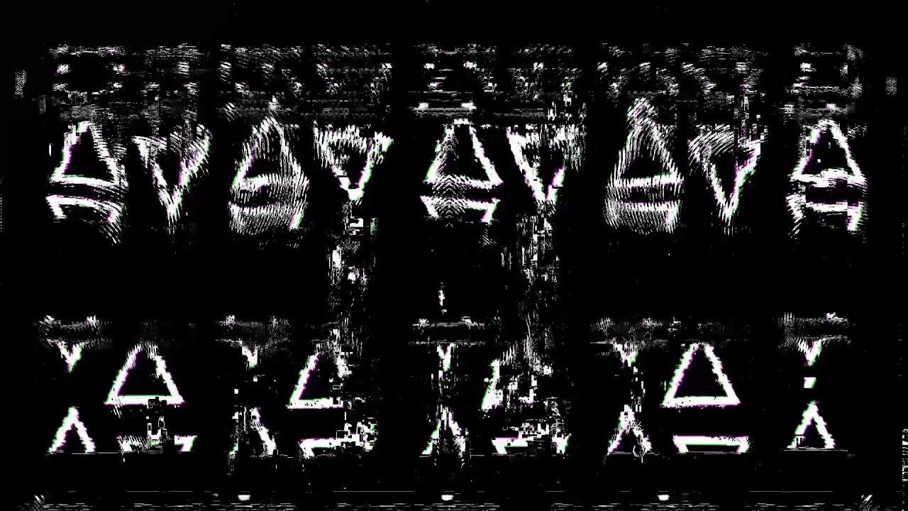 Triangle Noise TV Static Rewind — Free Stock Footage Archive