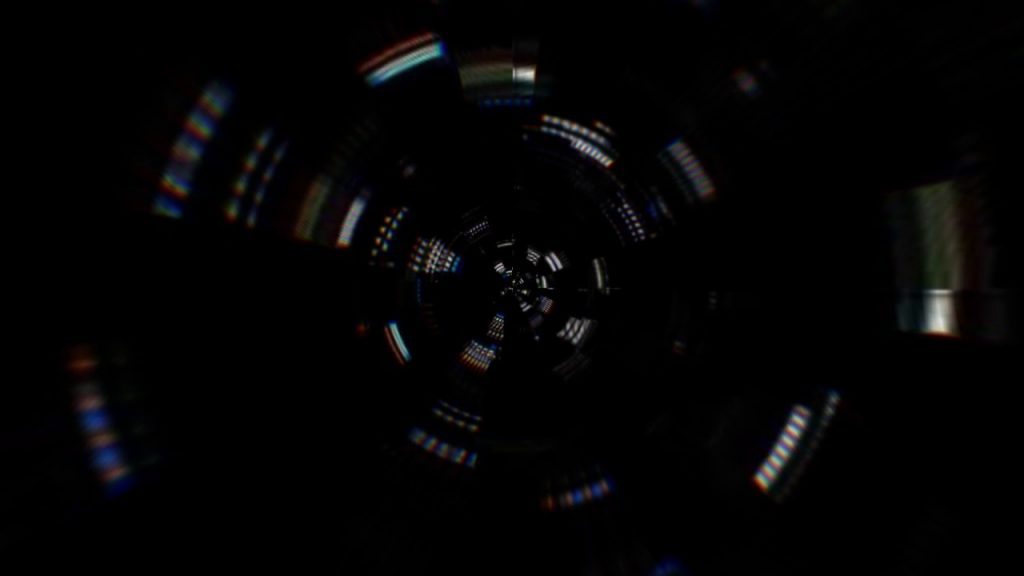 Glitch Core Sci-Fi Static - Noise Particles Overlay Loop