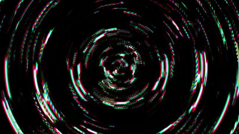 Visual Disturbance - Digital Glitch Screen Effect Loop