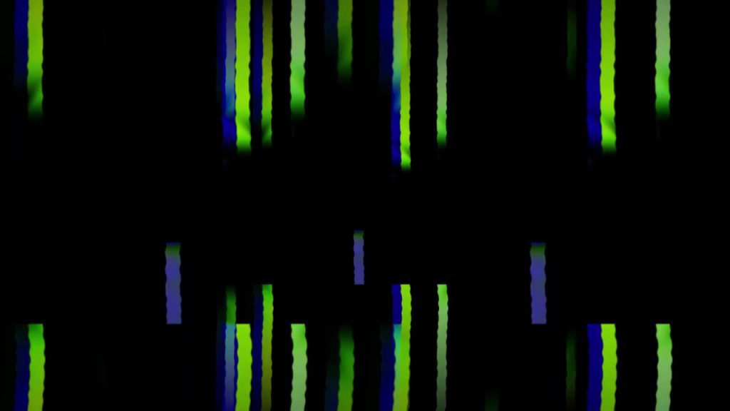 Green Screen Glitch Transition - Broken Computer Glitch