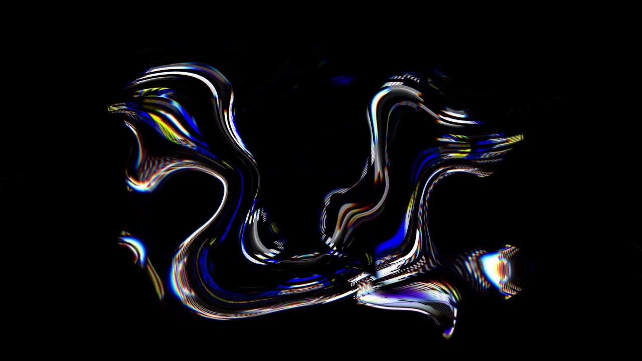 Liquefied Glitch Structure — Free Stock Footage Archive