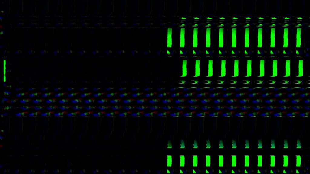 Broken VHS Rewind Glitch - VCR Background / Overlay Loop