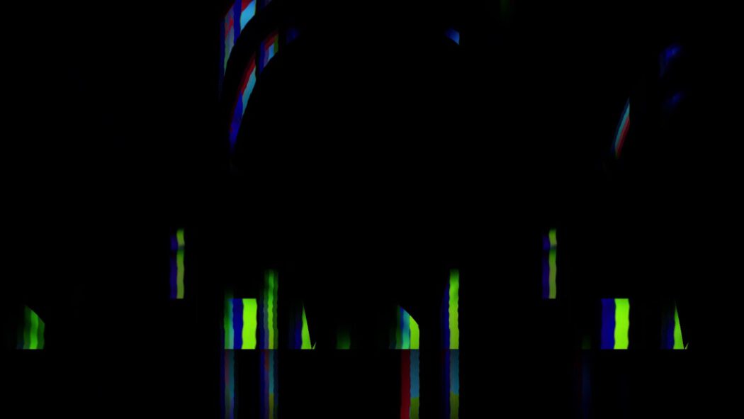 Glitch Screen - Shift TV Error - VHS Effect Loop