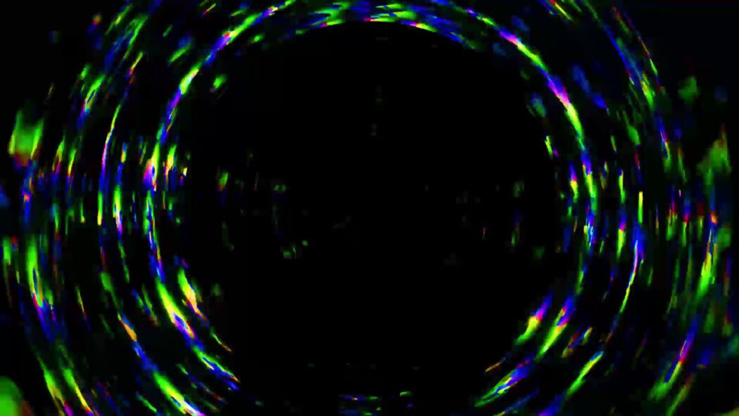 Broken Screen Effect - Digitized Light - Glitch Loop