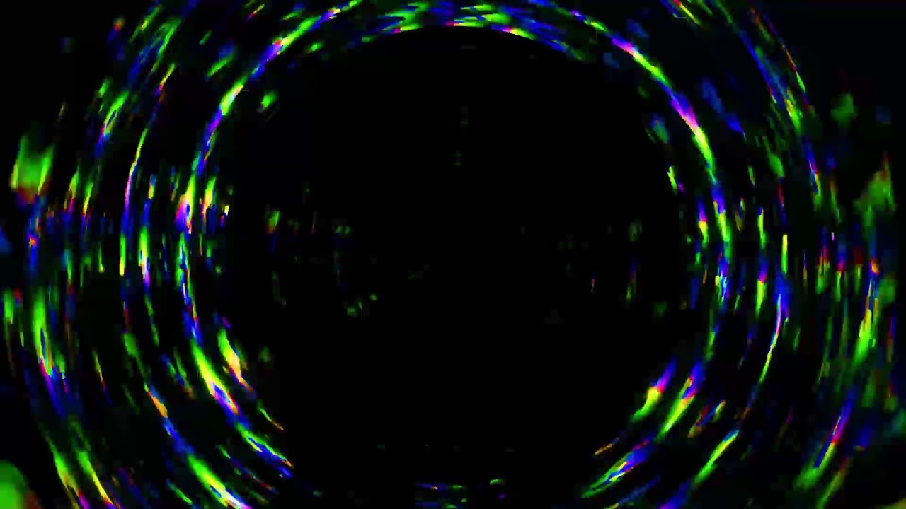 Static Lofi Glitch Ring — Free Stock Footage Archive