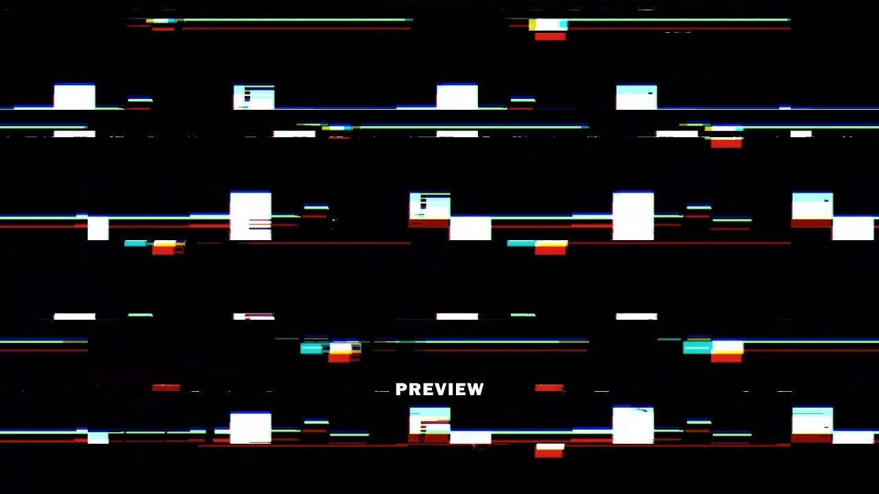 Broken Screen Effect Hectic Defect Monitor — Free Stock Footage Archive