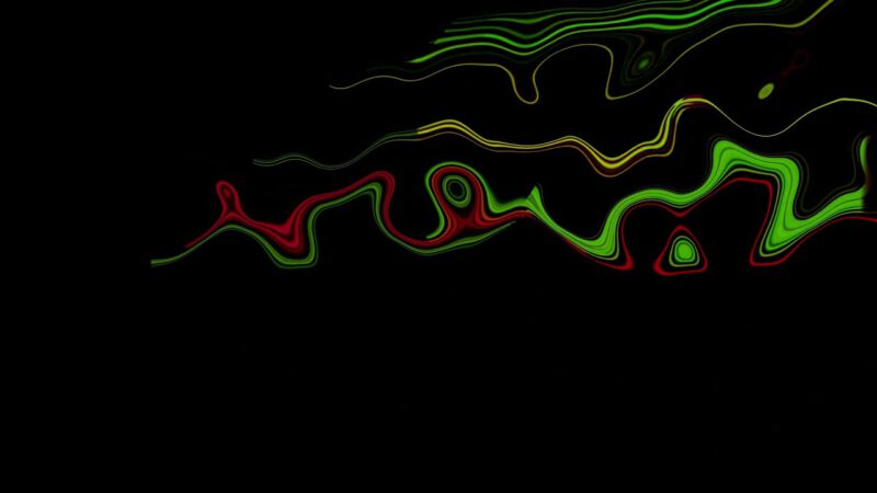 Glitched Particles Overlay Particle Layer