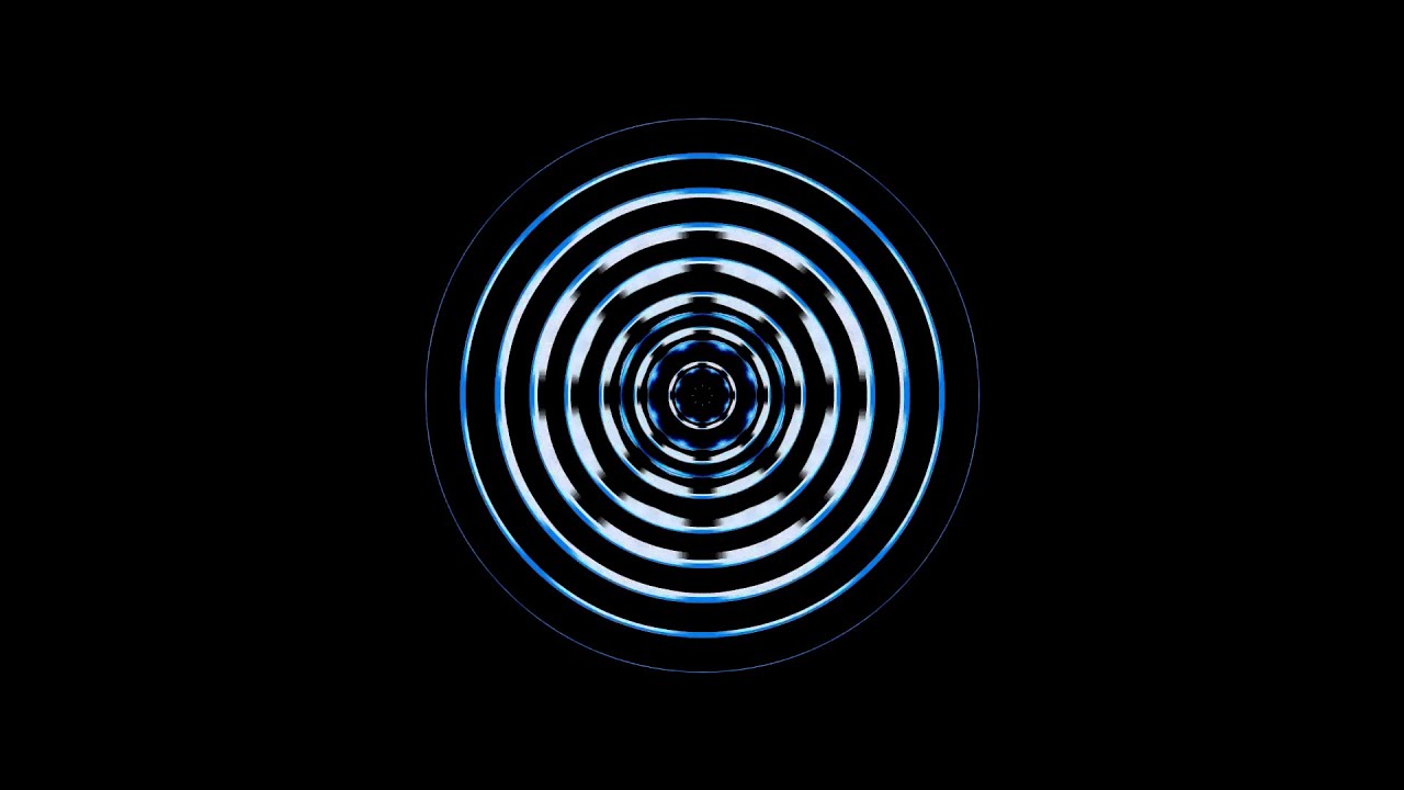 Strange Circle Animation - Glitchy Loop VJ — Free Stock Footage Archive