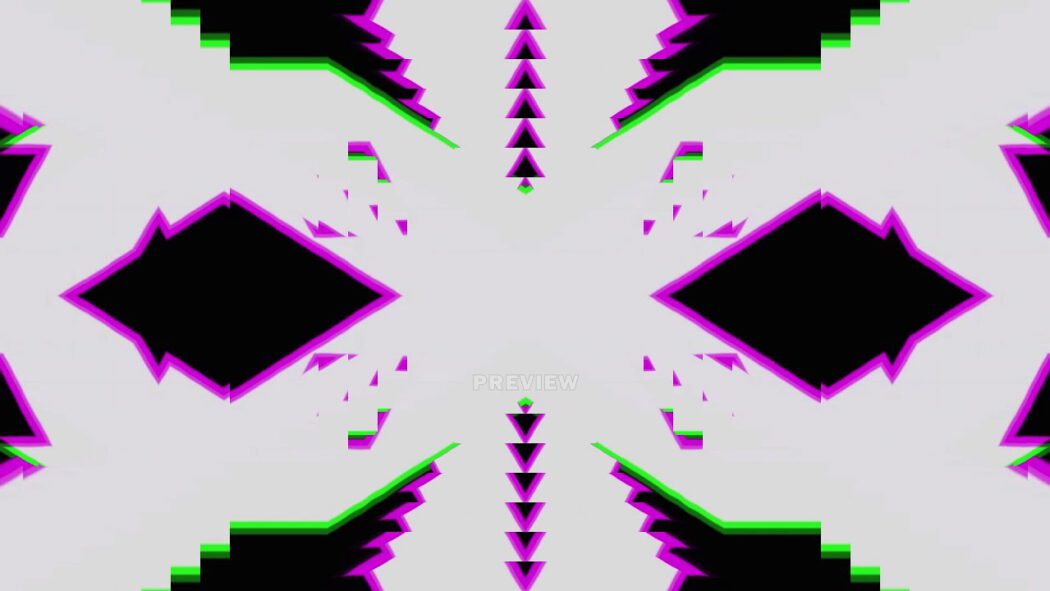 Dark Symmetry - Black Glitch - Mirror Effect Loop — Free Stock Footage ...