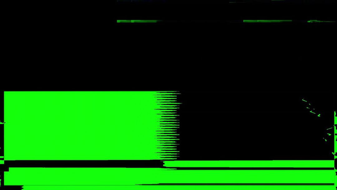 Strong Green Screen Glitch Transition - Zapp Effect