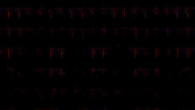 4K Dark Horror Effect - Creepy TV Static - Overlay Loop