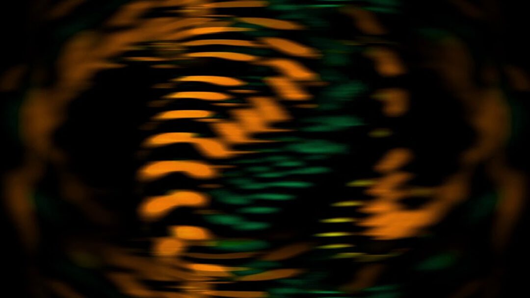 Blurred 3D Vision - Glitch Effect Loop