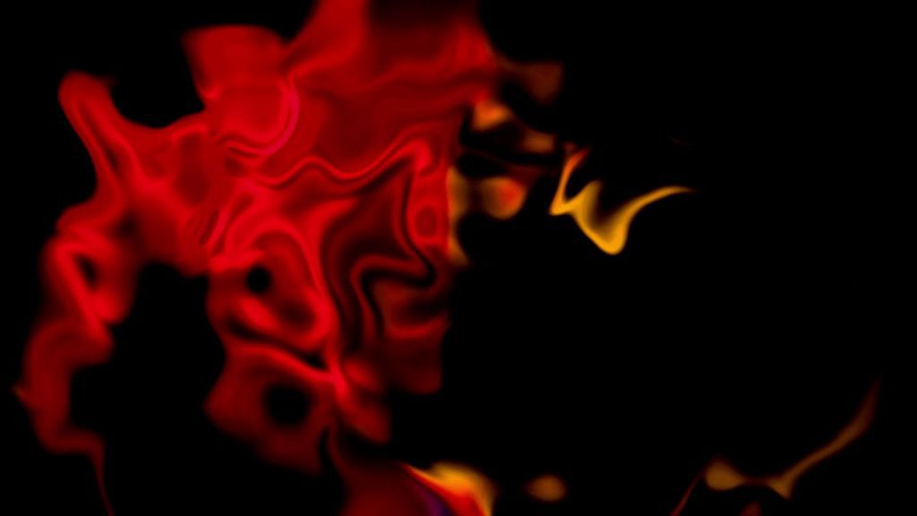 Creepy Blurred Tree Top - Horror Loop Effect Footage