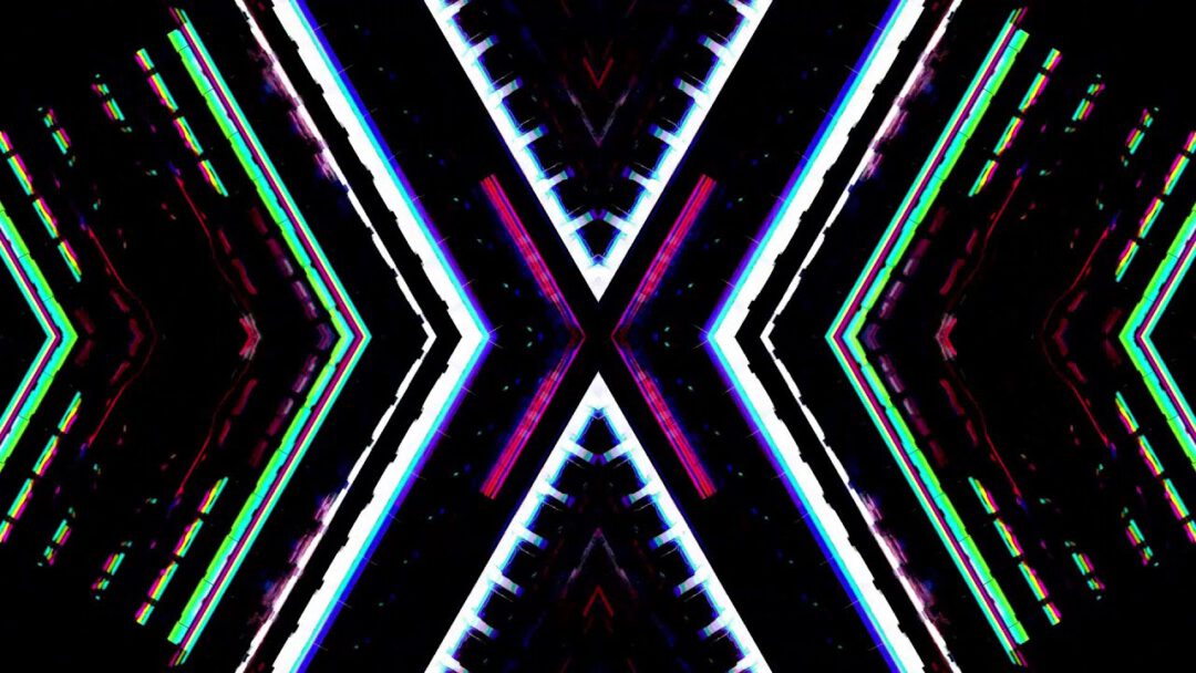 Blue Glitch Screen Pixel - Defect Monitor Loop — Free Stock Footage Archive