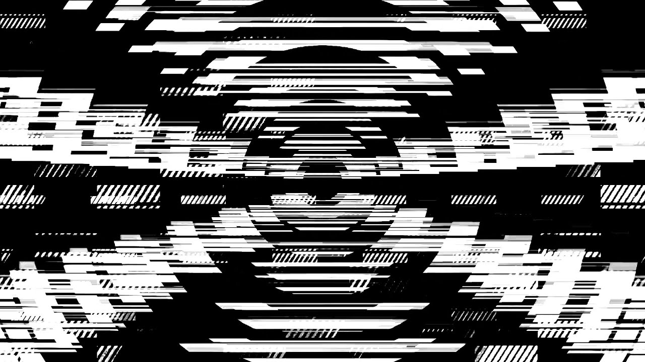 Black Crisp - Glitch Circle Effect Footage — Free Stock Footage Archive
