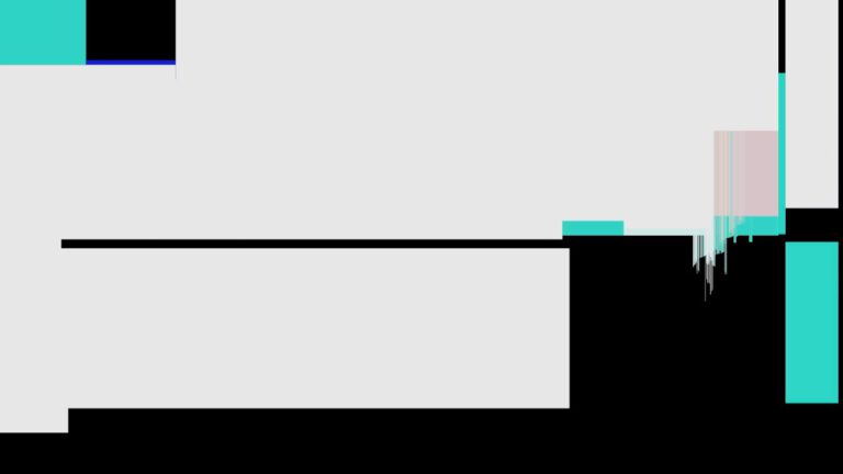 Digital Broken Screen / Monitor - Defective Black Overlay Loop