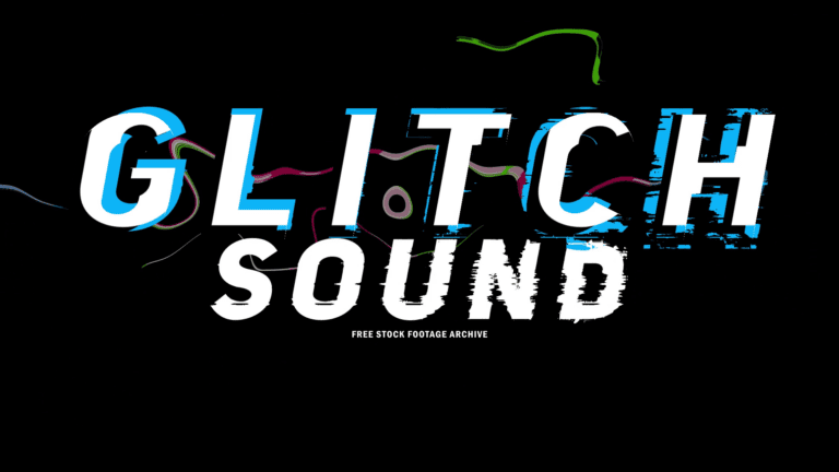 Intense Background Glitch Sound Effect