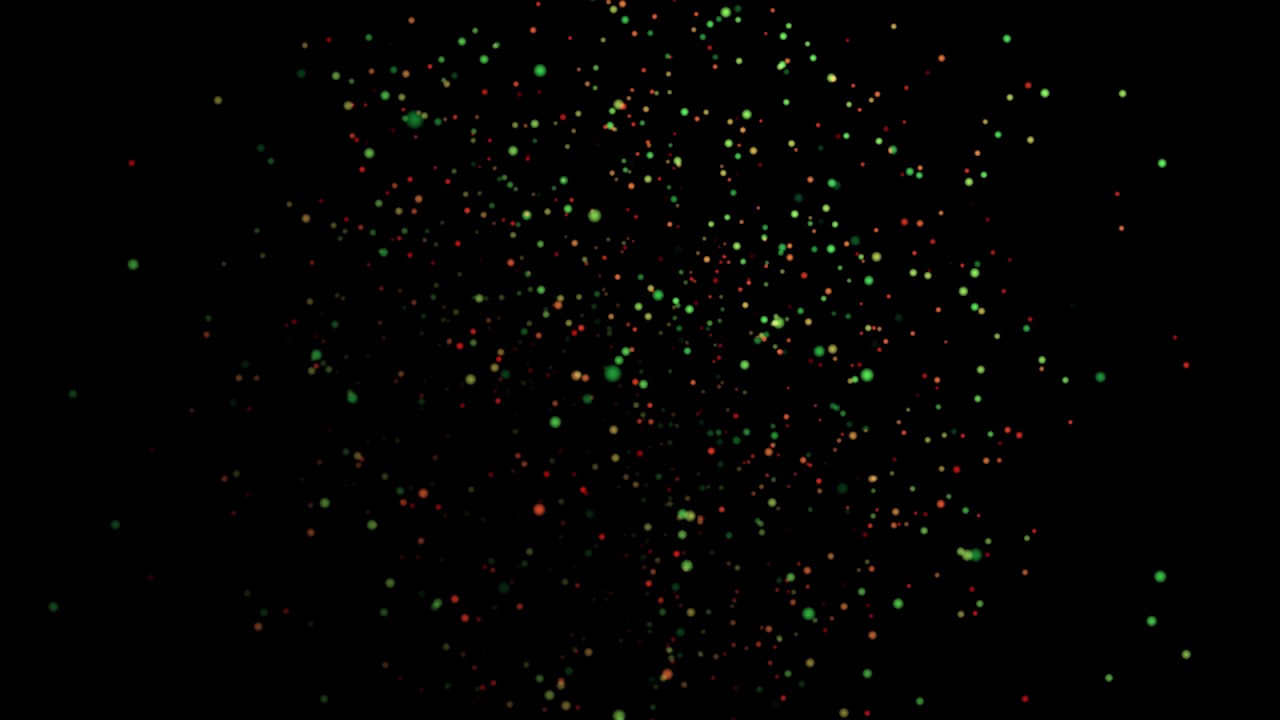 Rising Red Green Particles: Infinite Loop + Template — Free Stock ...