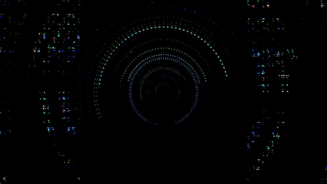 Round Static Noise - Colorful Crunchy Glitch Loop — Free Stock Footage ...