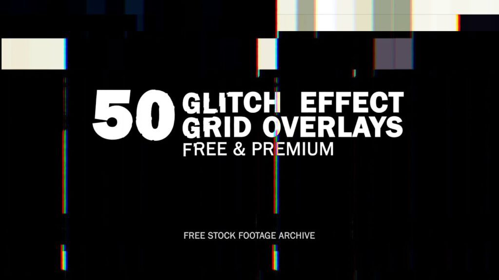 Glitch Effect - Dimension - Screen Overlay Video Loop