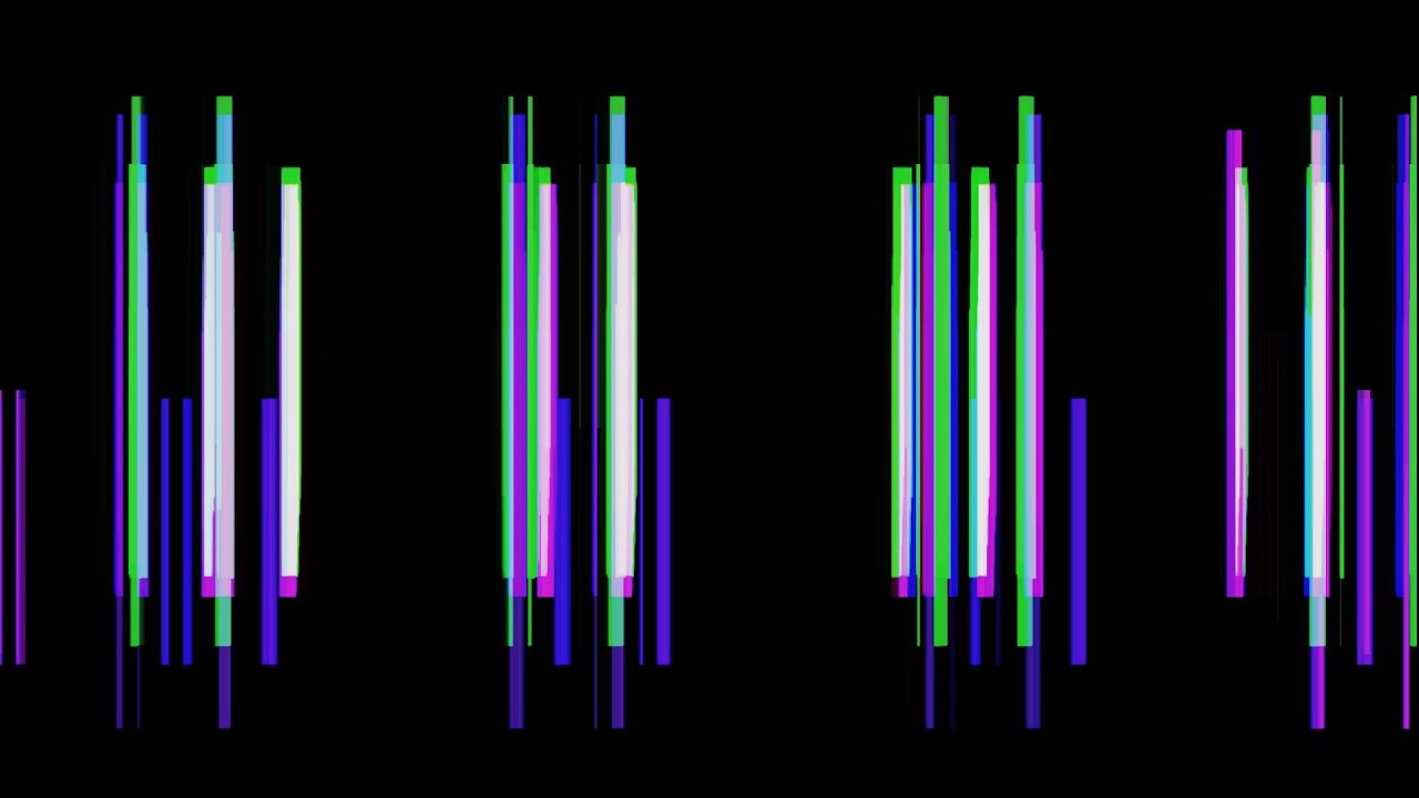 Vertical Glitch Error Lines RGB Shake Vibe FX