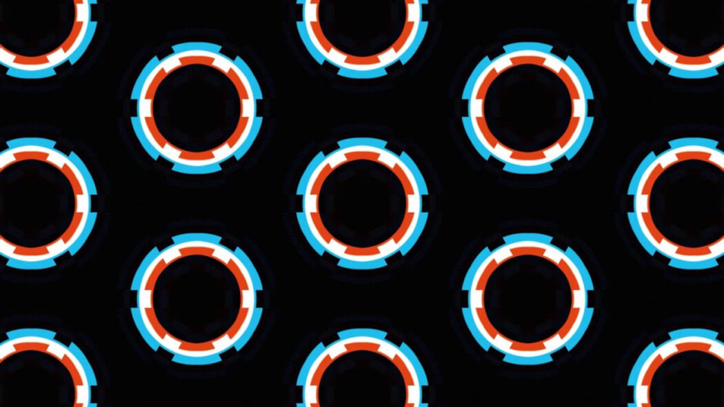 Particle Mirror Effect - Overlay / Background Loop