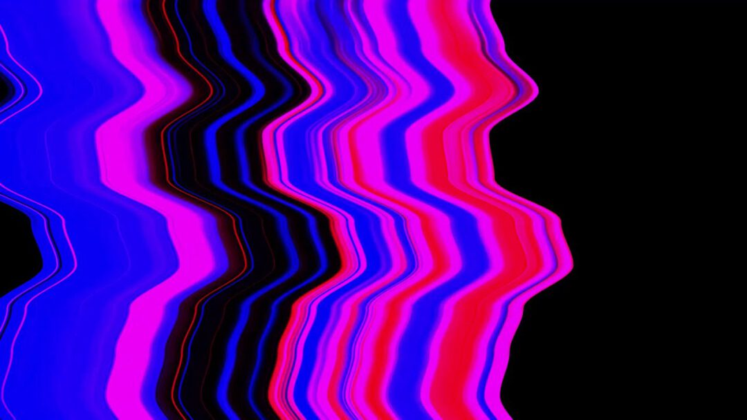 Strong Glitch Screen - Bildfehler - Monitor Disturbance Effect