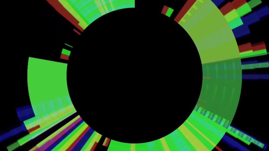 Green Screen Glitch Effect Overlay - Defect Zebra