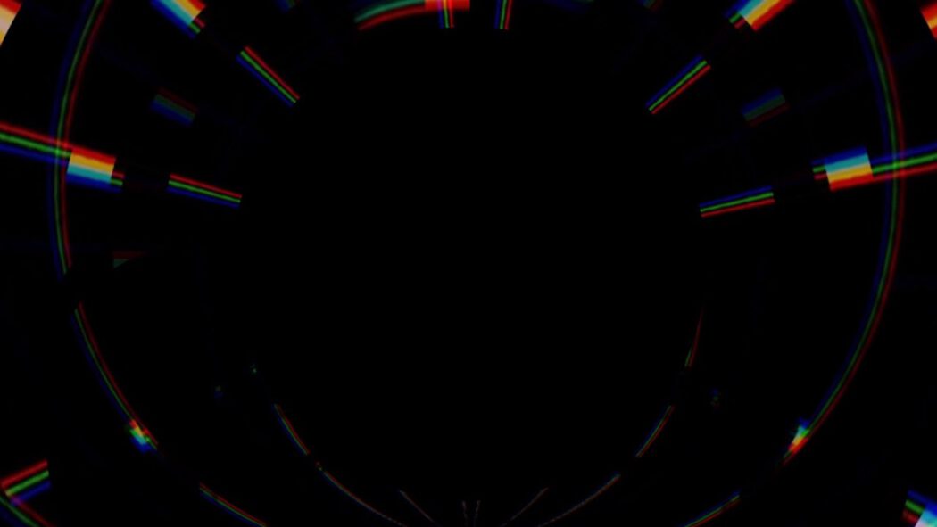 Curved Glitchy Lines - RGB Split Overlay / Background Loop — Free Stock ...