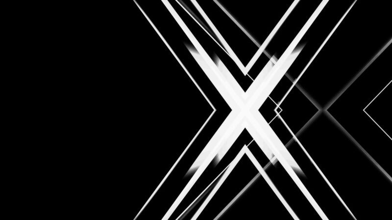 3 White Lines - Abstract Overlay & Background Effect Loop