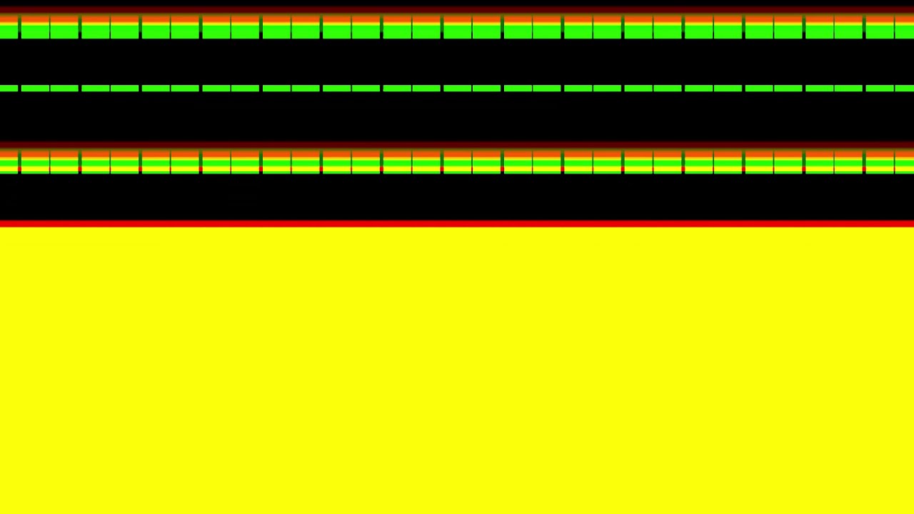 Graphic Glitch Screen Overlay / Background - Yellow Loop — Free Stock ...