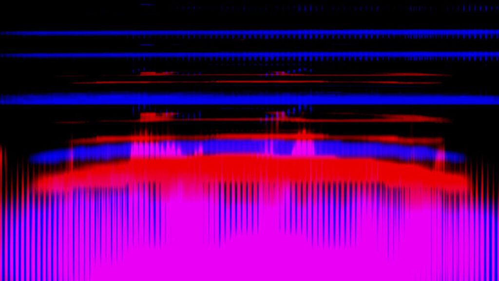 Creepy Tunnel Horror Footage - Lofi Glitched — Free Stock Footage Archive