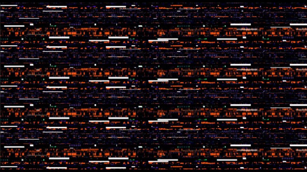 Glitch Particle Frame - Effect Loop Layer