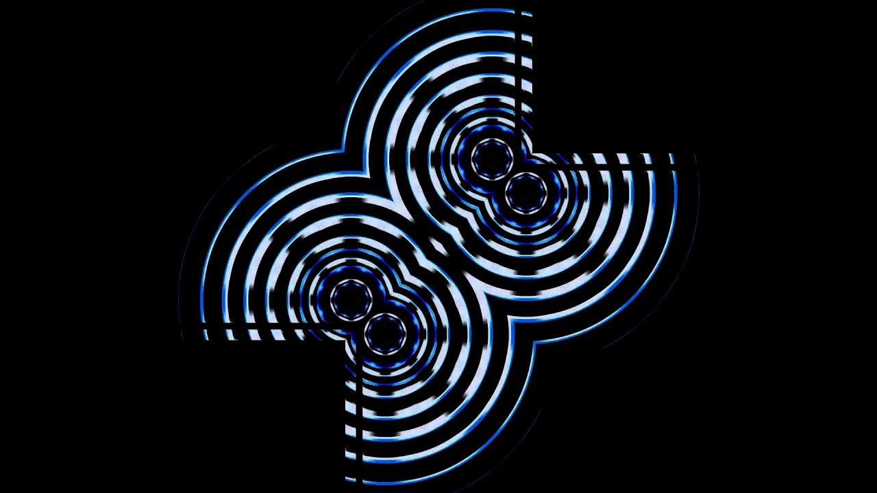 Symbolism - Glitched Logo / Symbol Effect Loop — Free Stock Footage Archive