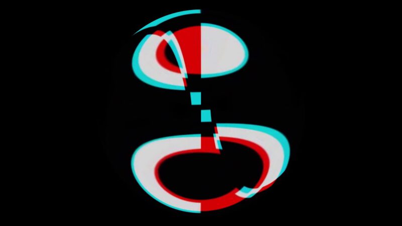 Trippy Grunge Particles - Black & White