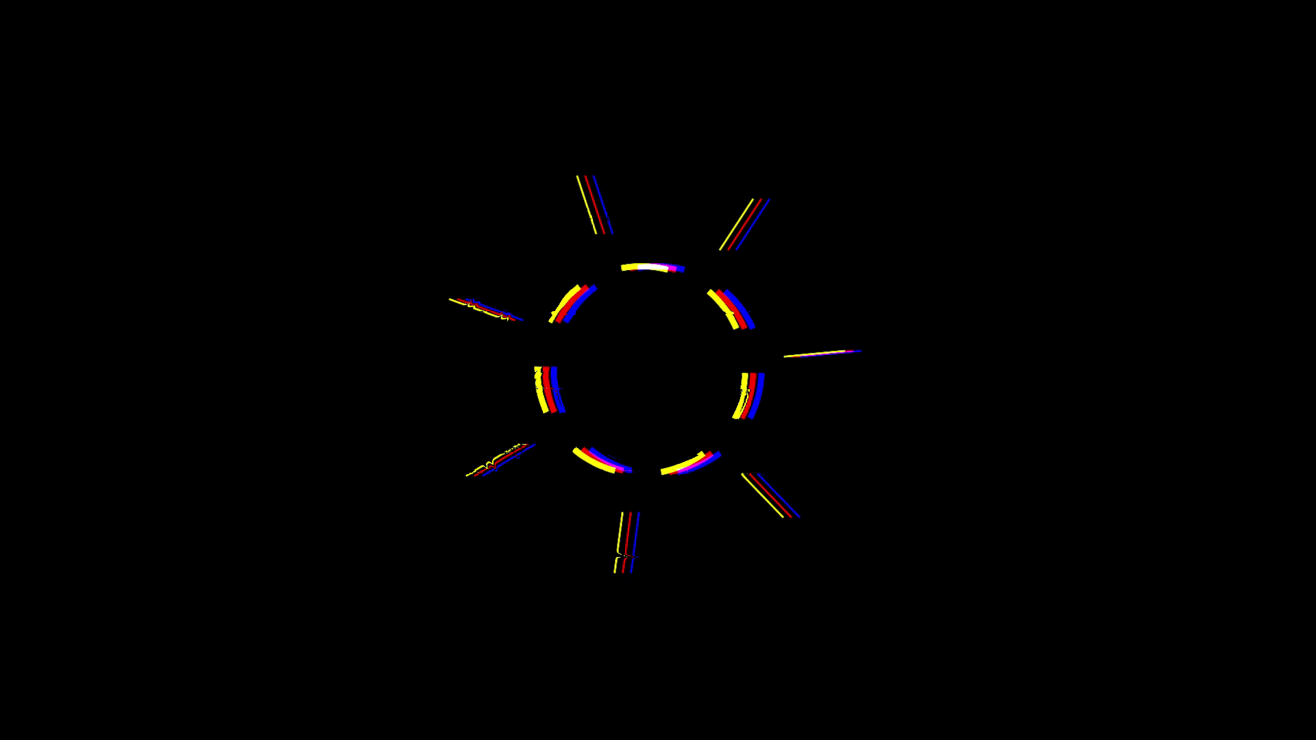 Big Glitch Circle Pack - 43 Animated Overlay Circles