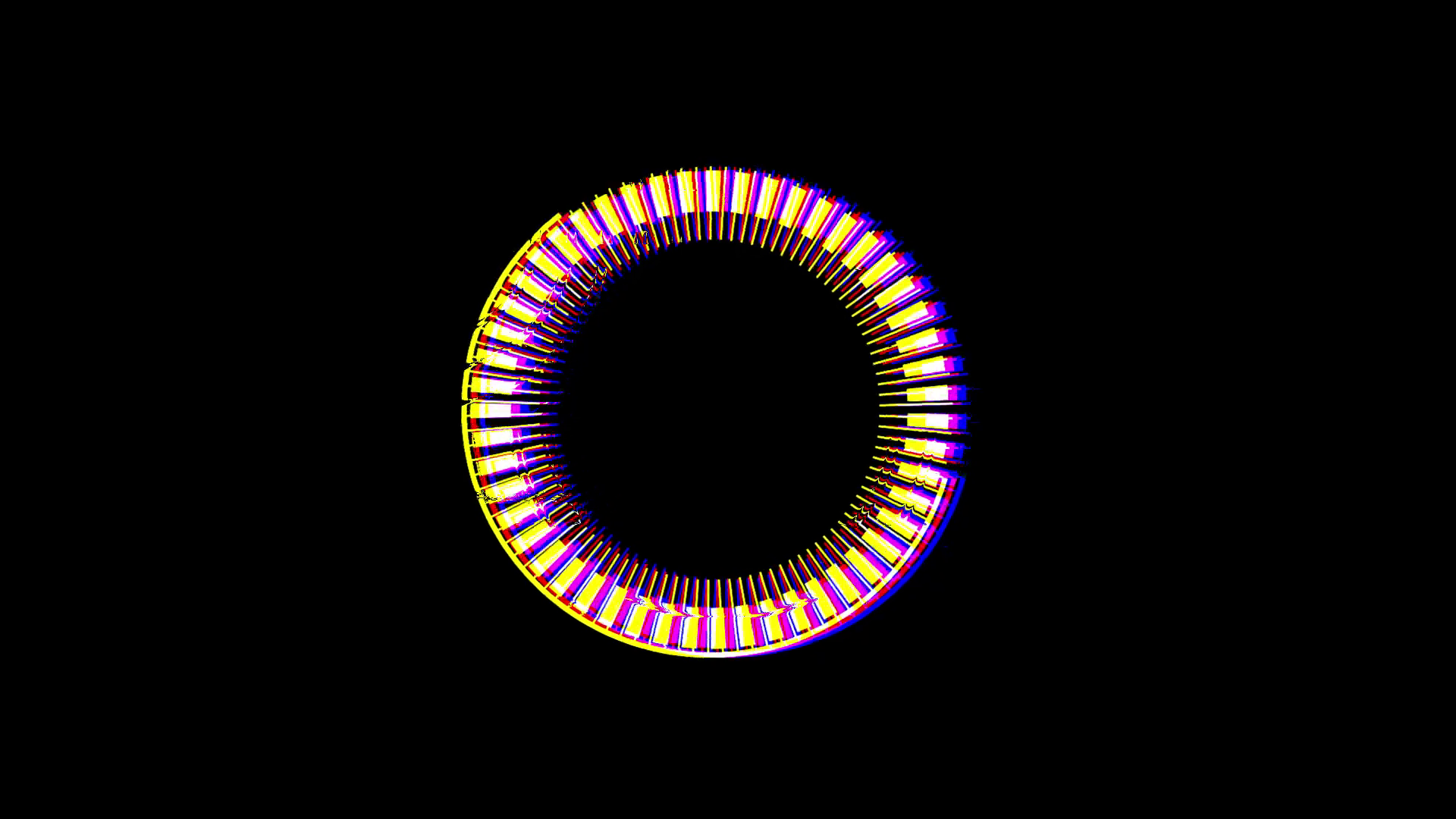 Big Glitch Circle Pack - 43 Animated Overlay Circles