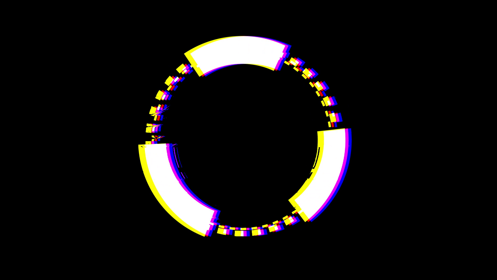 Big Glitch Circle Pack - 43 Animated Overlay Circles — Free Stock ...